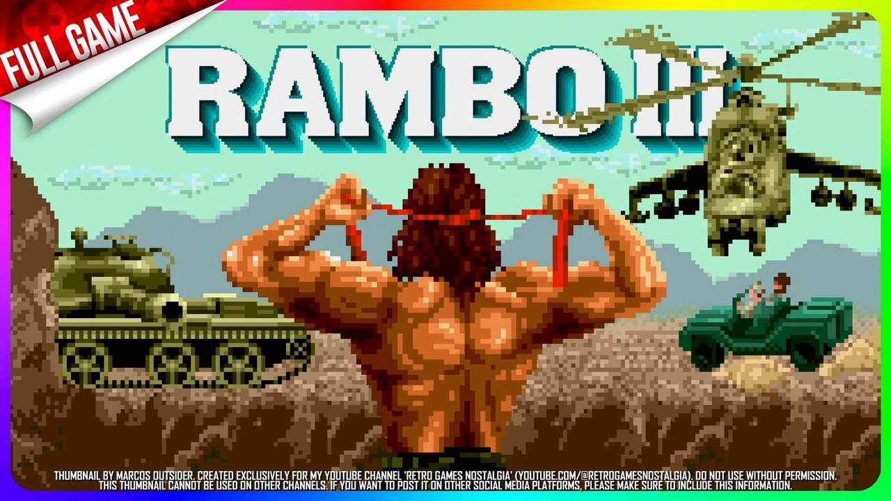 Rambo 3 [Sega Genesis ‧ US] - video Dailymotion