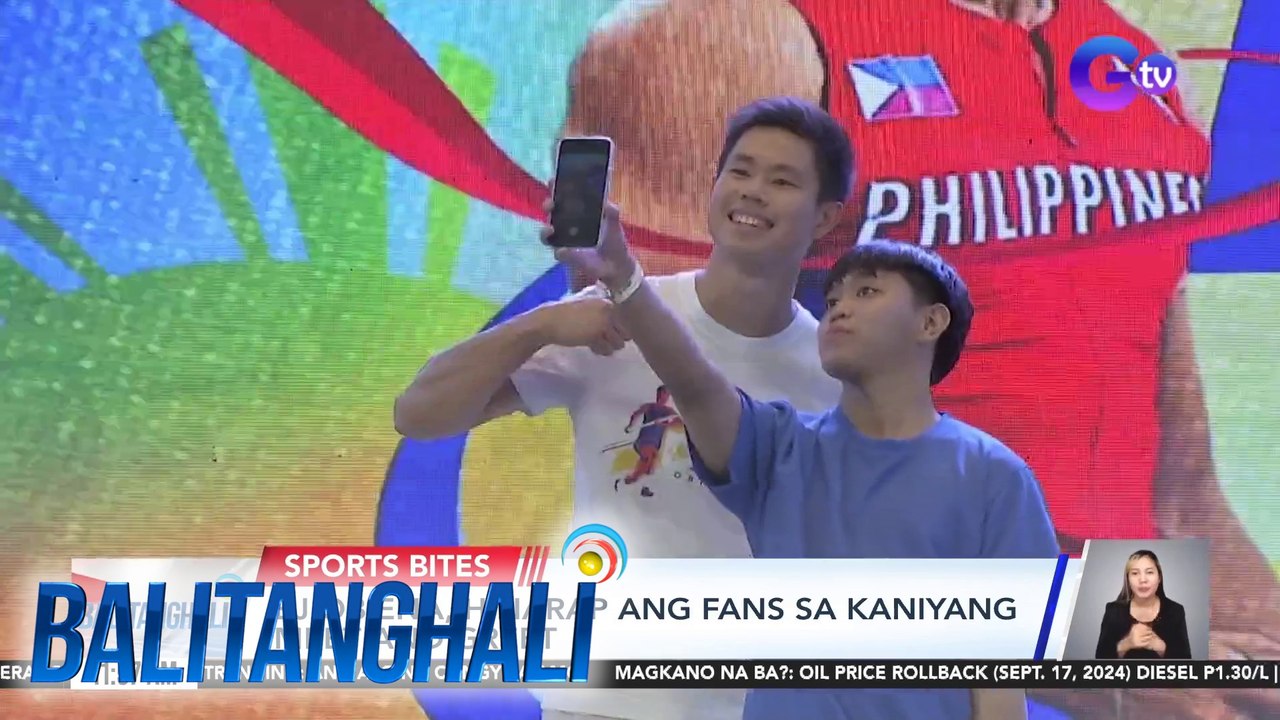 EJ Obiena, hinarap ang fans sa kaniyang meet and greet | Balitanghali ...
