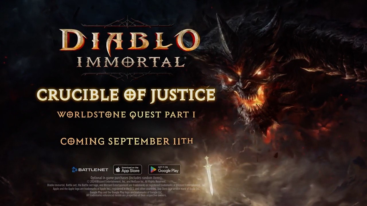 Diablo Immortal Official Crucible of Justice Cinematic Trailer - video Dailymotion