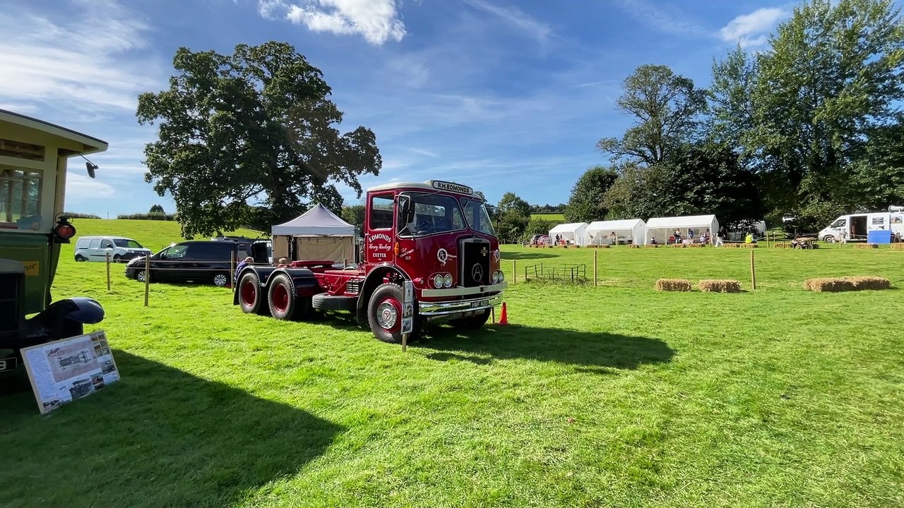 Vintage vehicles on display at Tedburn St Mary Village Fair (Will ...