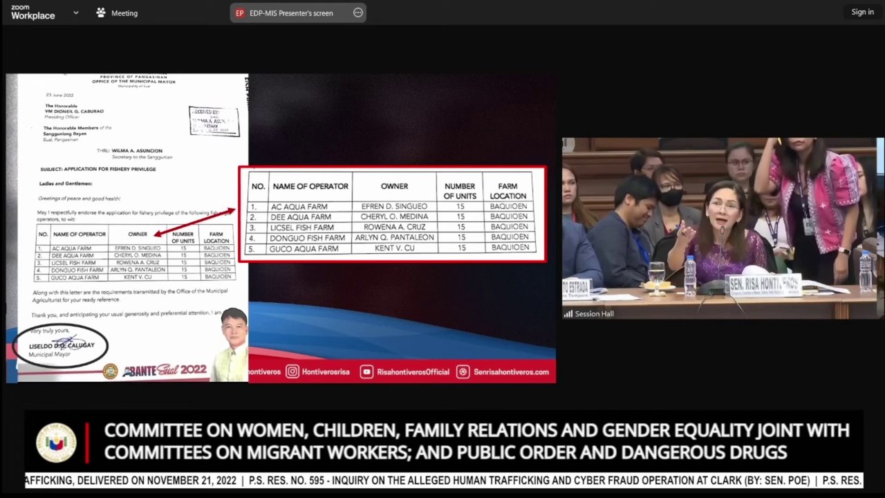 Cheryl Medina was asked about her knowledge of the relationship between ...