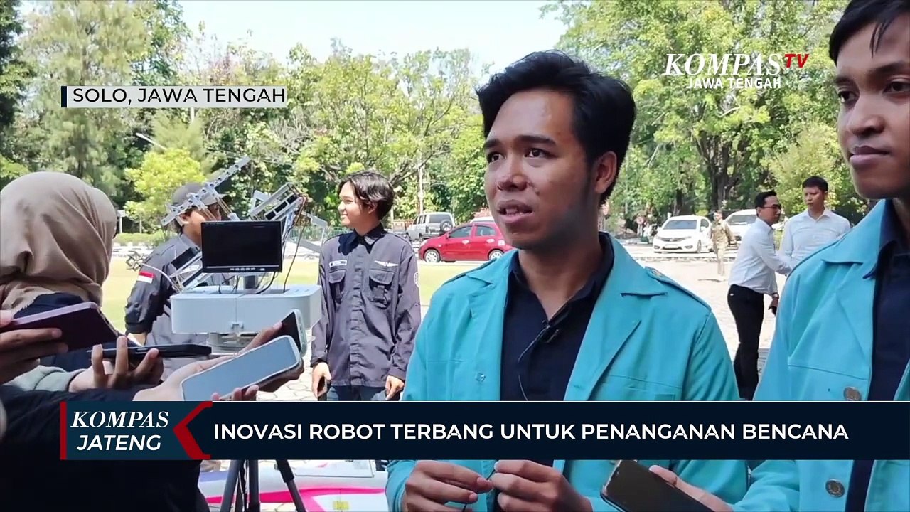 Inovasi Robot Terbang Untuk Penanganan Bencana - Video Dailymotion
