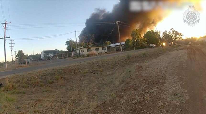 Police rescue two dogs from a fire in Mount Isa | Queensland Country ...