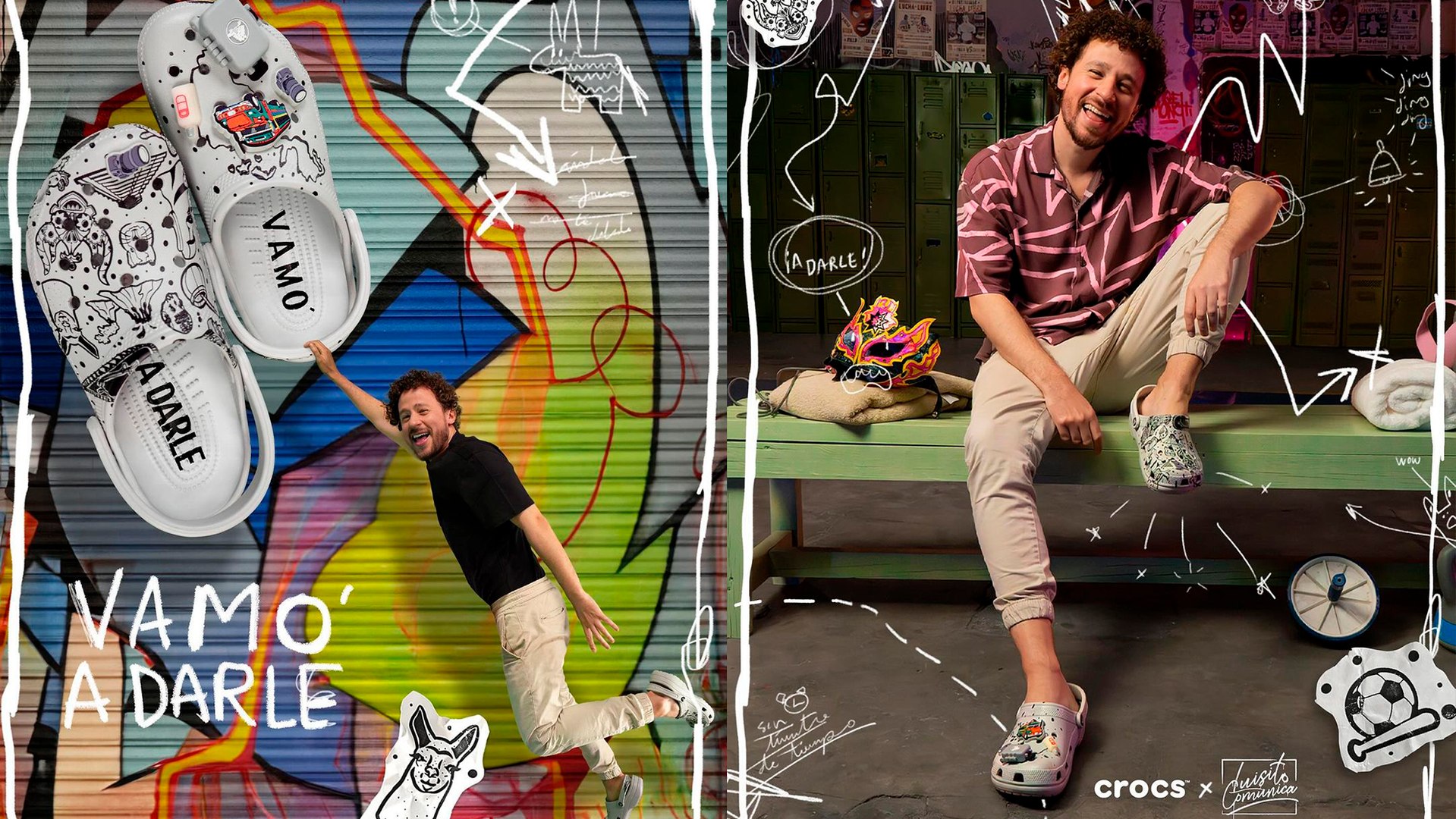 Luisito Comunica revela el diseño de su nueva línea de CROCS - MARCA MEXICO