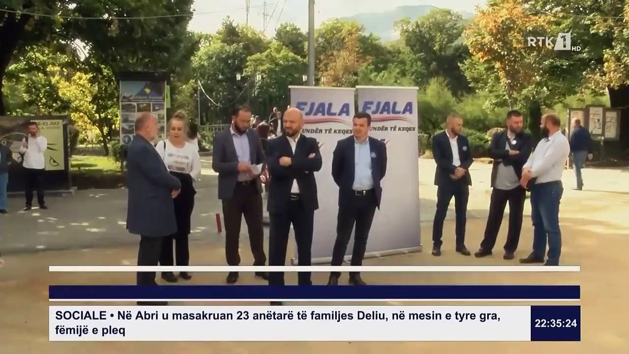 FJALA - Hapja e fushatës në Pejë(reportazh nga RTK-ja) - 2019 - video ...