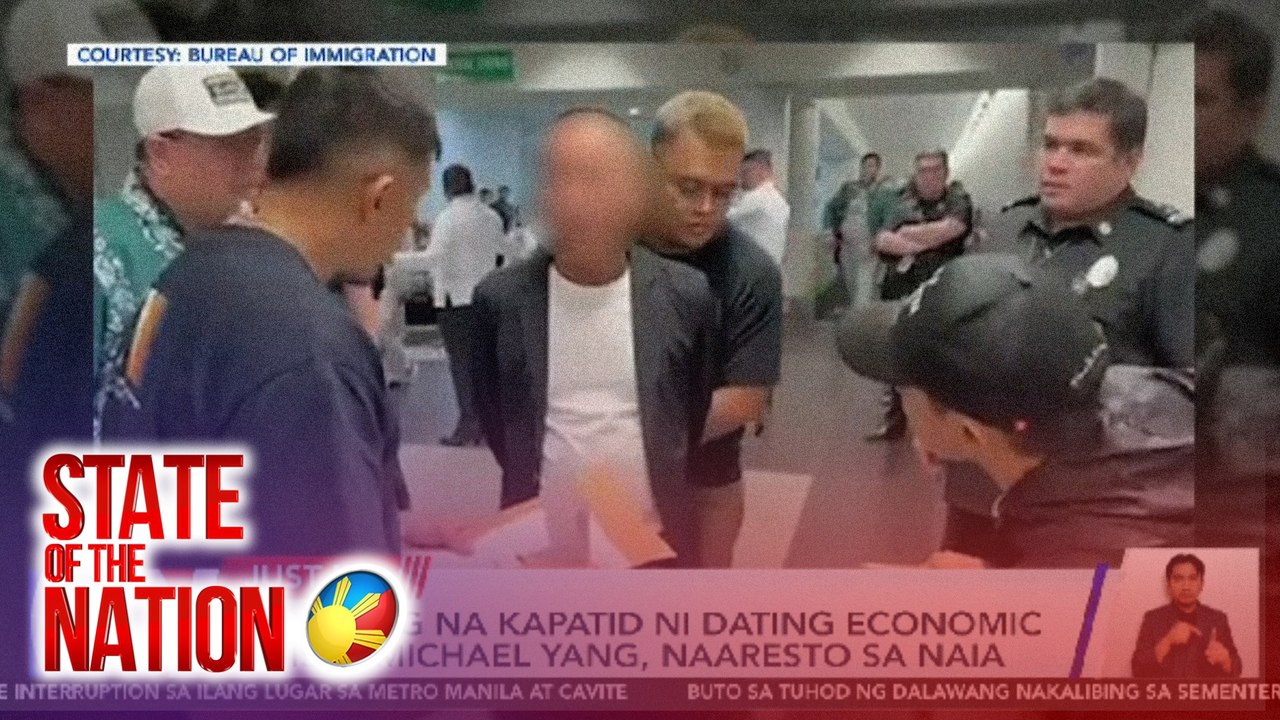 Tony Yang na kapatid ni dating economic adviser Michael Yang, naaresto sa NAIA | SONA - video ...