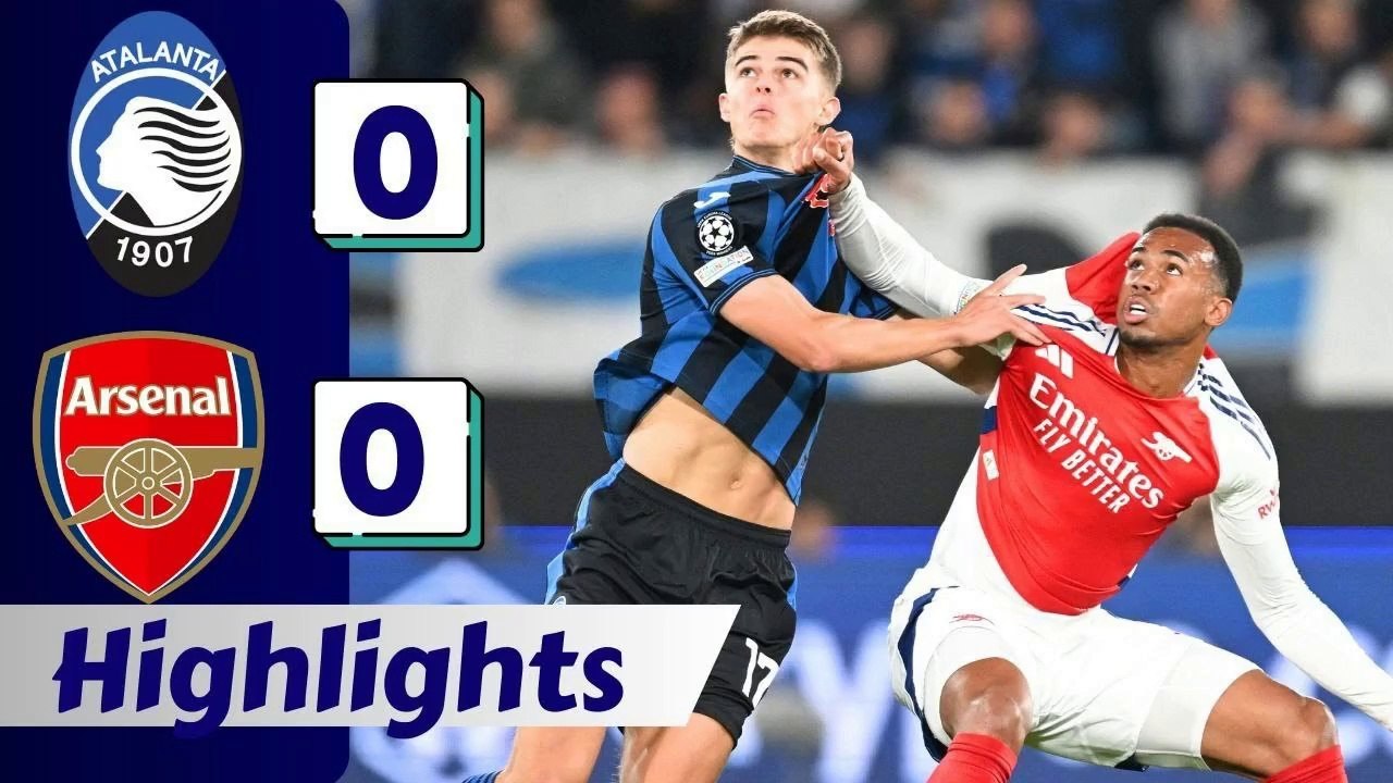 Atalanta vs Arsenal (0-0) | All Goals & Extended Highlights | UEFA ...