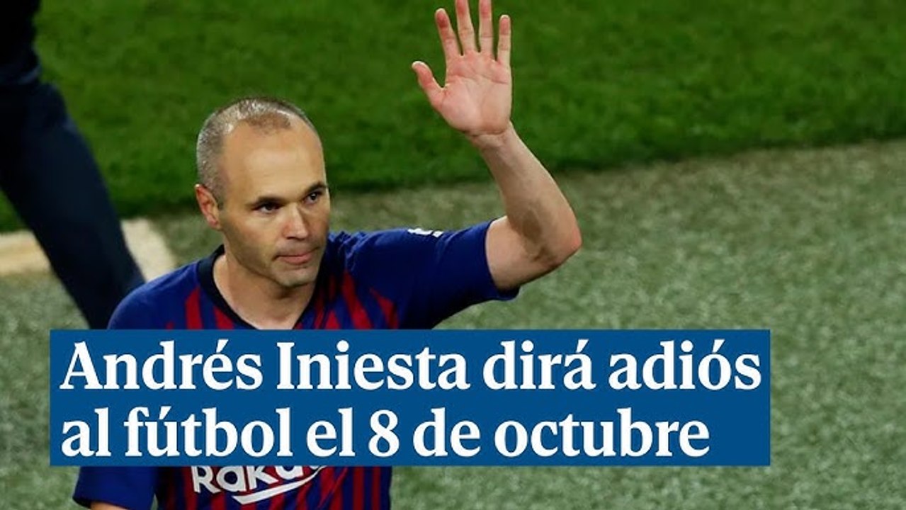 Andrés Iniesta se retira del fútbol a los 40 años - Vídeo Dailymotion