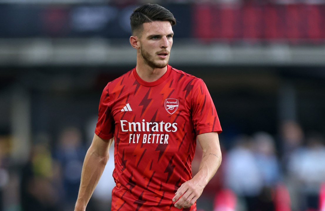 Declan Rice is dissapointed after Arsenal draw Champions League opener ...