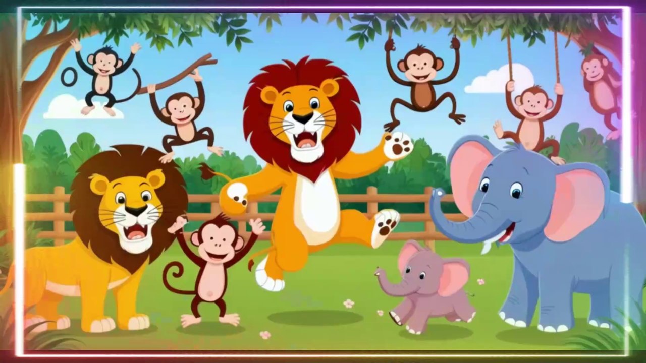 visit to zoo || Kids rhymes || kids poems || Nursery rhymes || Kids ...