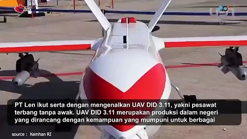 PT Len Industri Pamerkan UAV DID 3.11 di Bali International Airshow ...