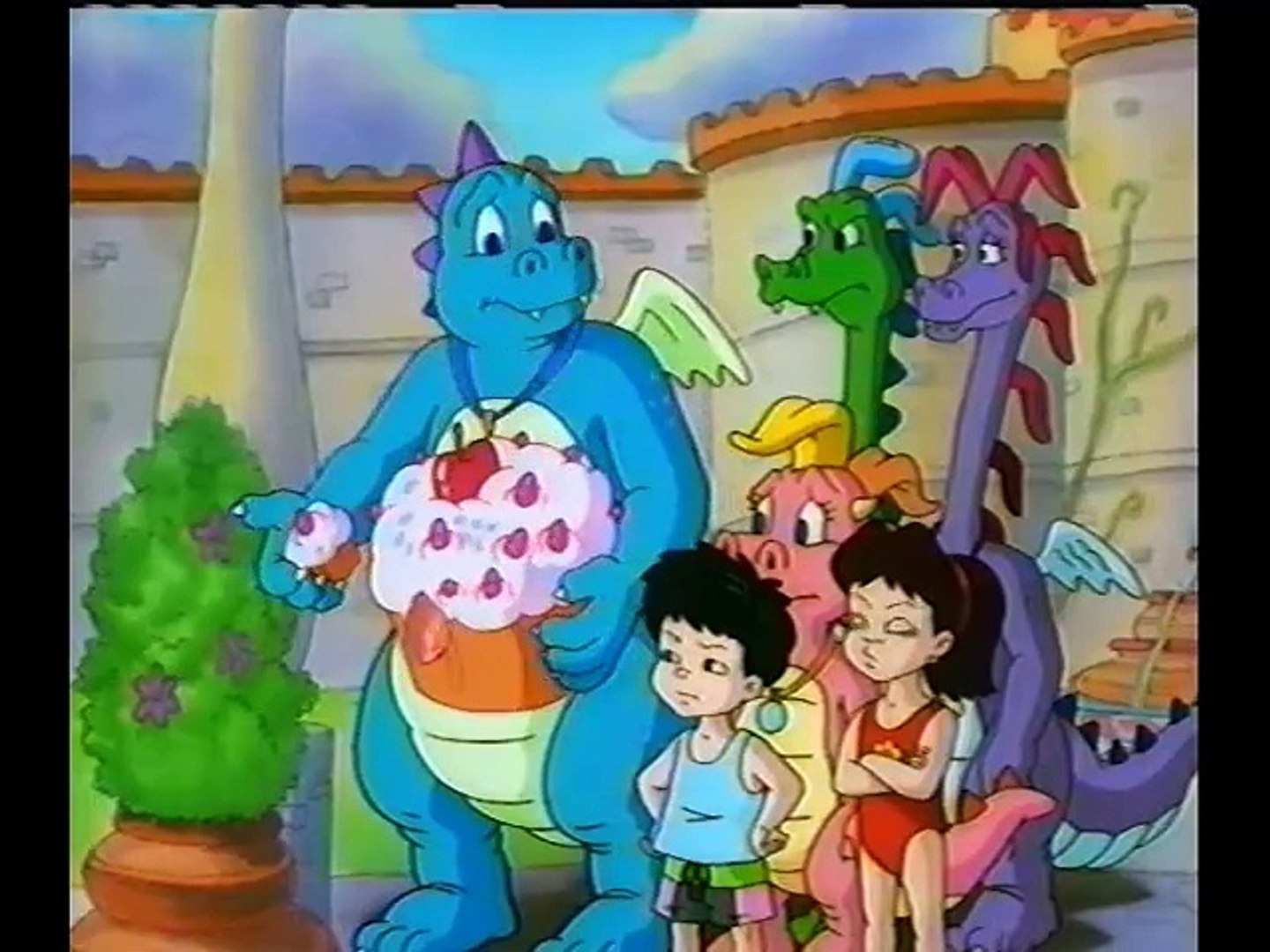 Dragon Tales Lets All Share Vhs