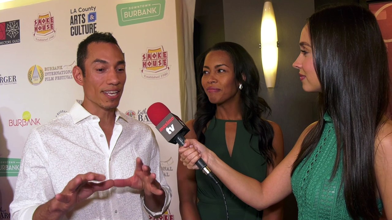Pak Castillo and Dania Denise on "Yvonne Speaks" at the 2024 Burbank ...