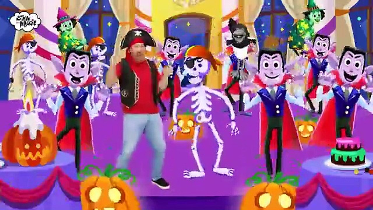 Halloween Monster Party for Kids with Steve and Maggie _ Haunted ...