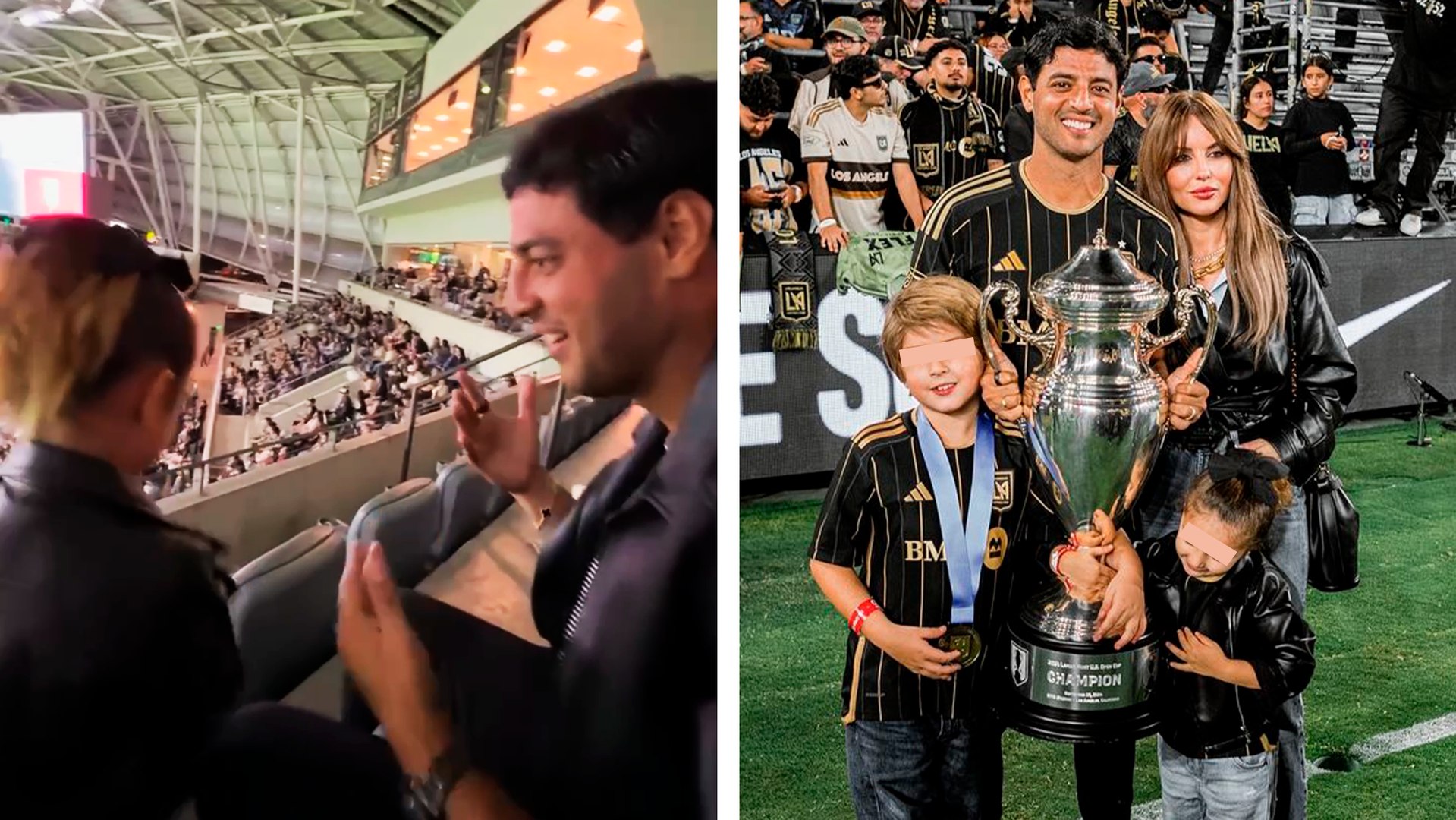 Carlos Vela muestra su lado más tierno mientras LAFC se corona campeón ...