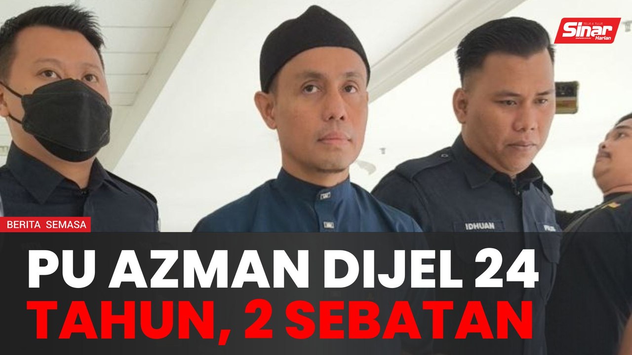 Amang seksual remaja: PU Azman dijel 24 tahun, dua sebat - Video Dailymotion