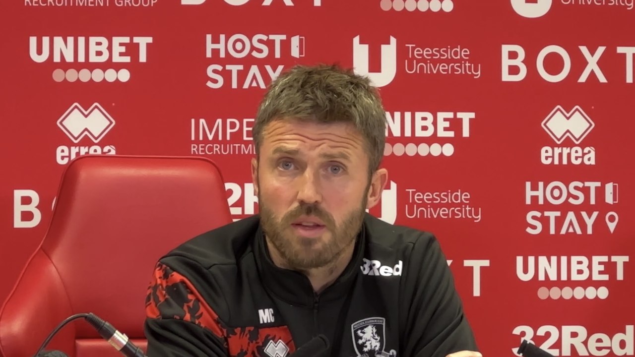 Carrick remains cool but admits Boro must pick up points - video ...