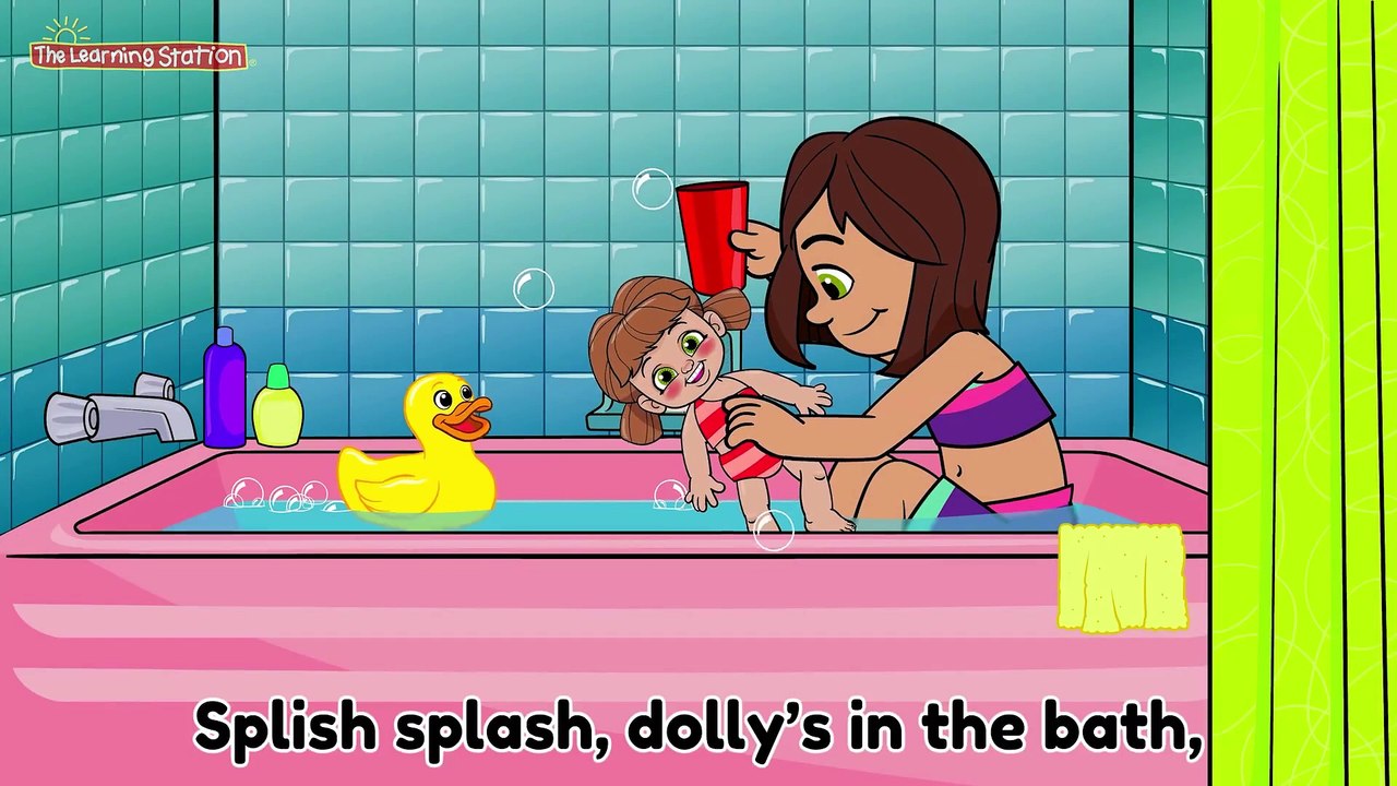 Splish Splash ♫ Bath Time for Kids ♫ Bath and Water Songs ♫ Action Song ...