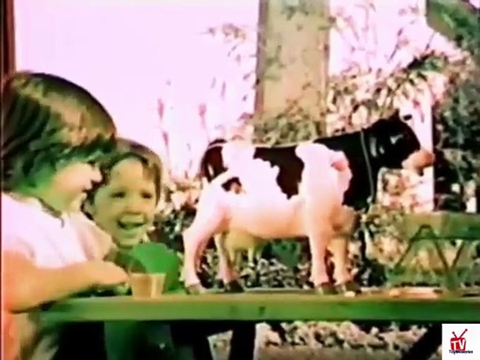 1980s Kenner Milky the cow (WEIRD milking cow toy) TV commercial ...