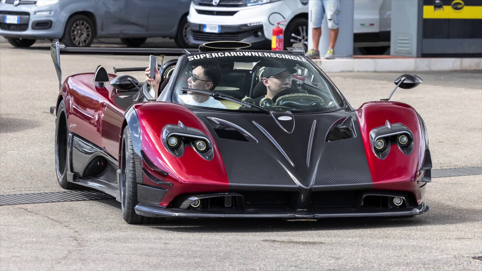 Red Pagani Zonda Hd ZONDA REVOLUCIÓN Pagani Of Dubai