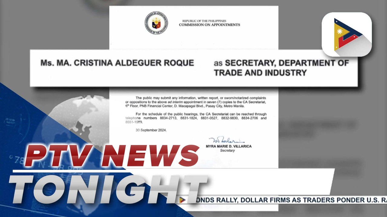 PBBM submits to the Commission on Appointments the ad interim ...