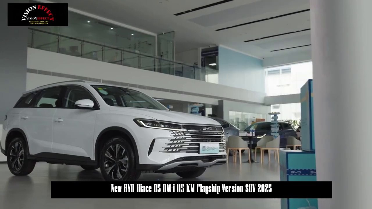 L2 Level Driving , EHS Electric Hybrid , New BYD Hiace 05 DM-i 115 KM Flagship Version SUV 2025 ...