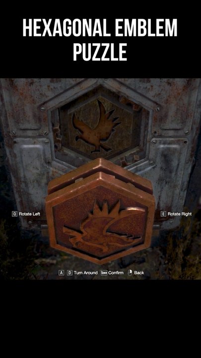 Hexagonal Emblem Puzzle #residentevil4remake #GamesTyphoon #shorts # ...