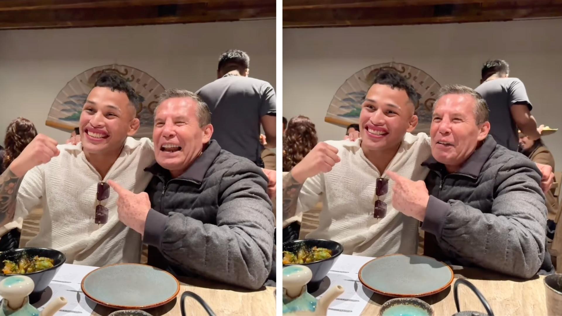 Julio César Chávez Acknowledges He Is UFC's Lazy Boy Rodríguez's "Dad ...