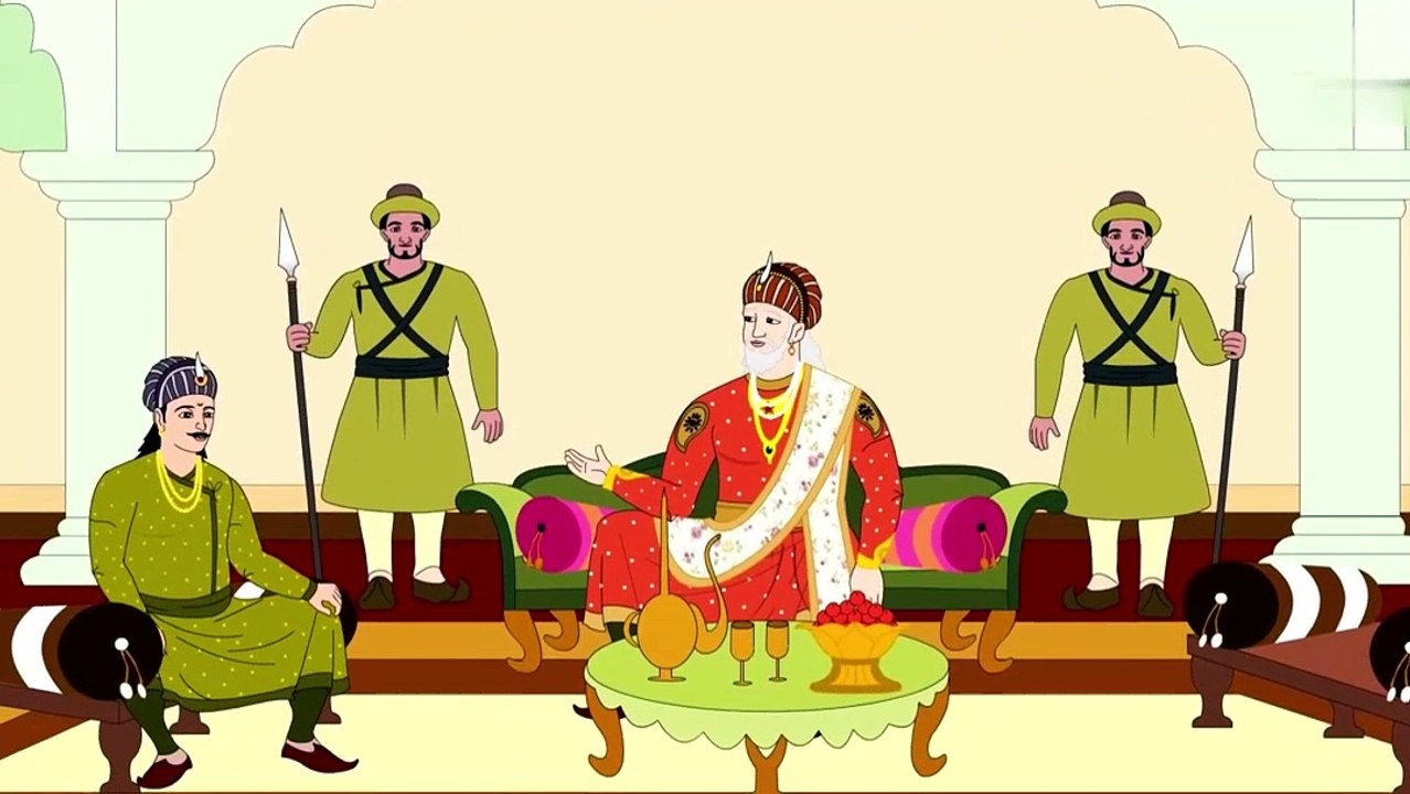 " Akbar & Birbal's Fun Tale for Children: The Blind Man and the Witness ...