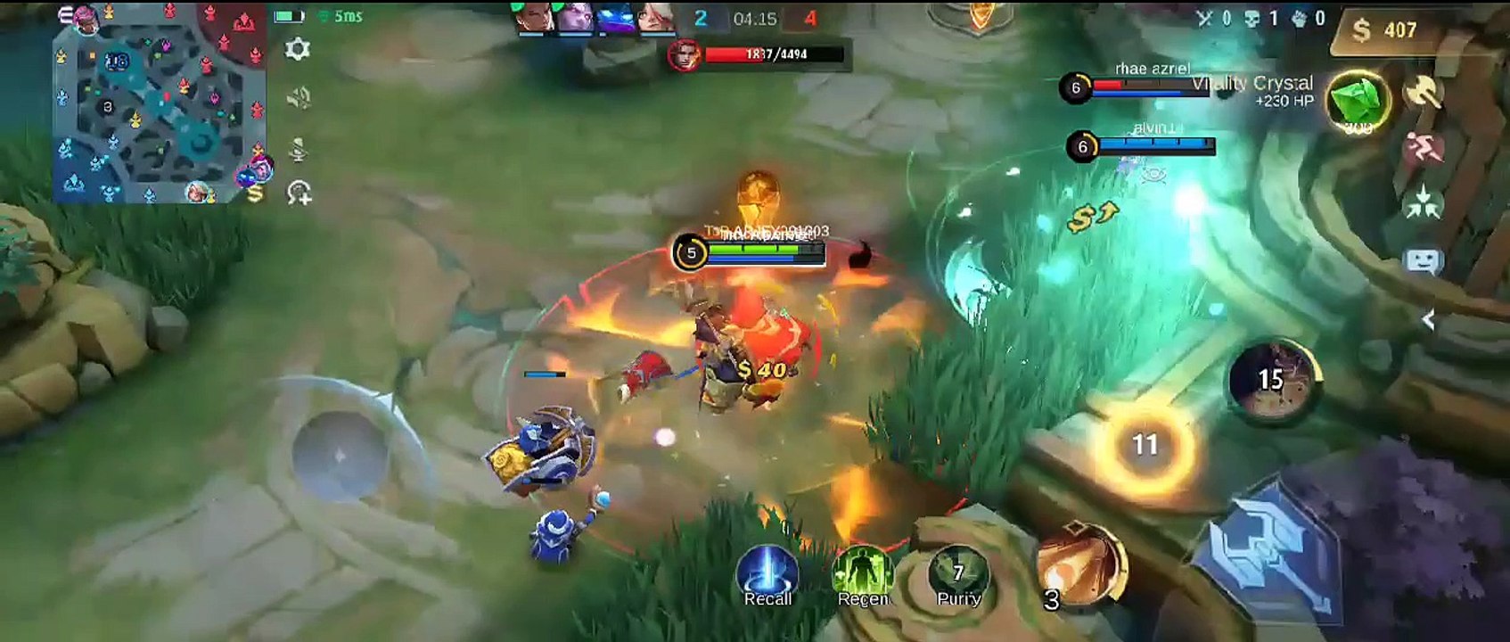 Mobile Legends Louyi Pure Damage Build compilation 2 - video Dailymotion