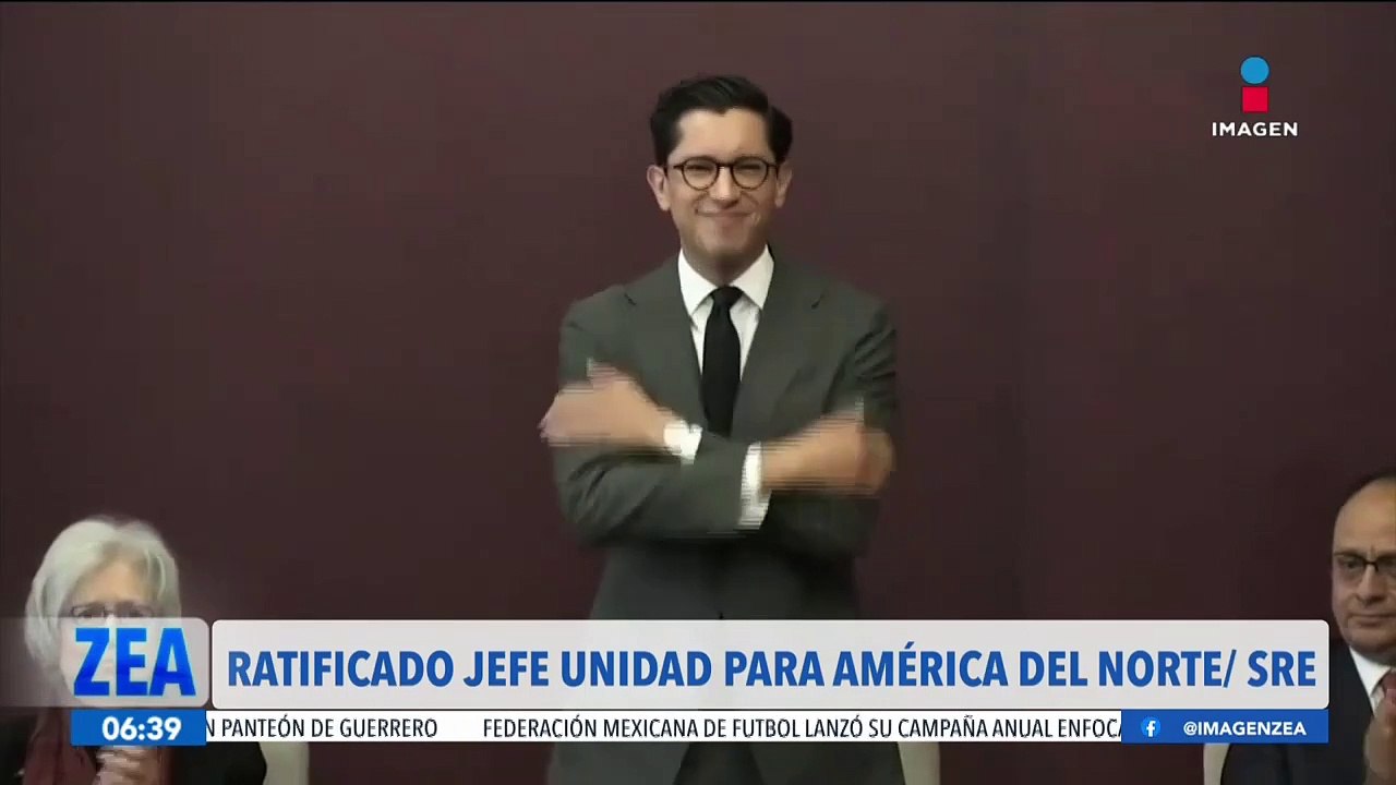 Roberto Velasco Álvarez es ratificado como jefe de la Unidad para América del Norte de la SRE ...