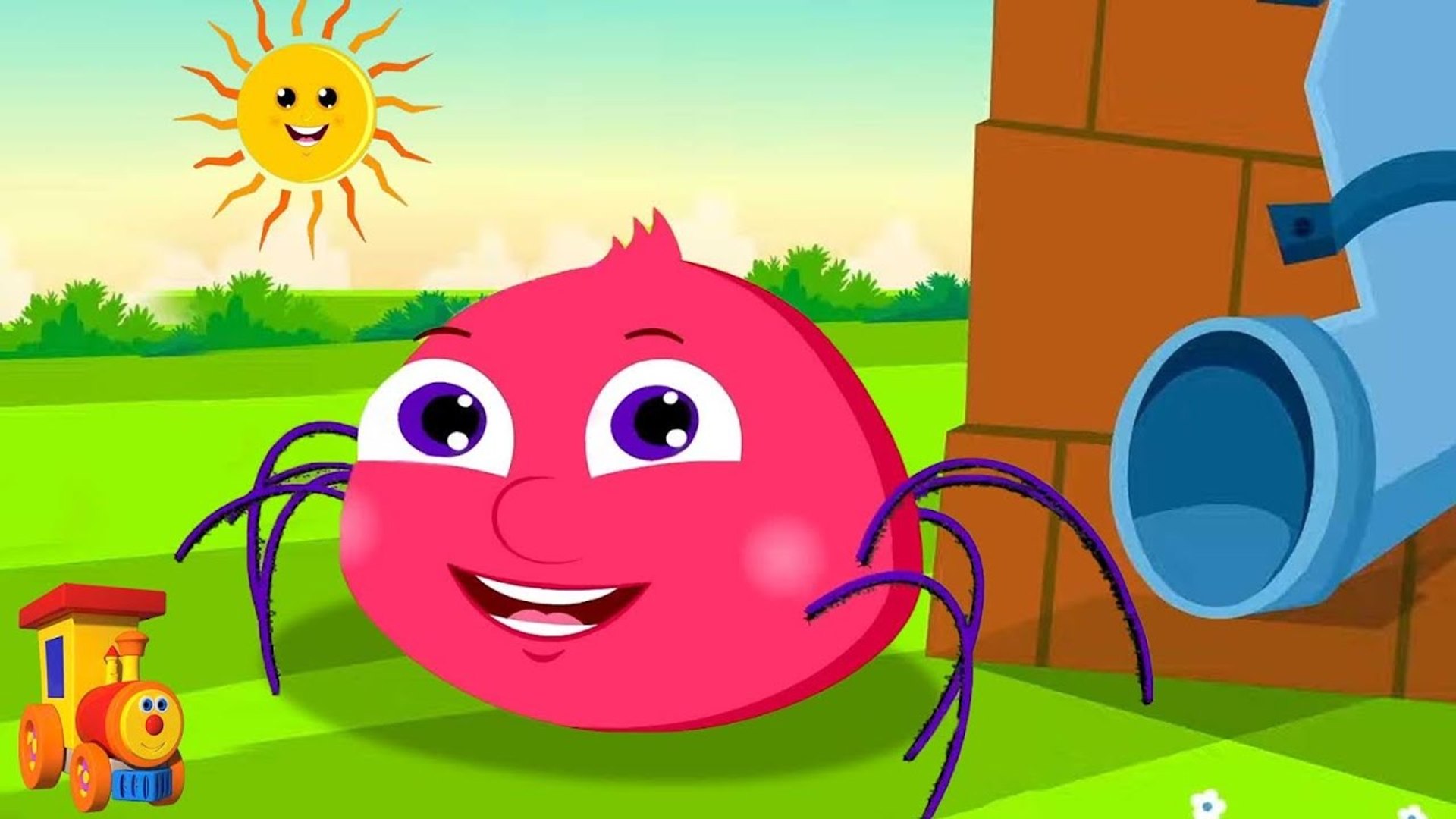 Itsy Bitsy Spider Cartoon