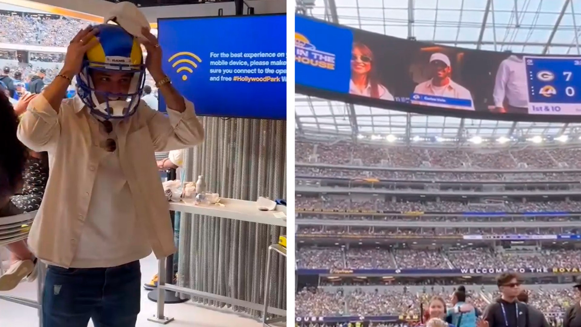 Carlos Vela 'El Rey' cambia la MLS por la NFL y presume su visita en el ...