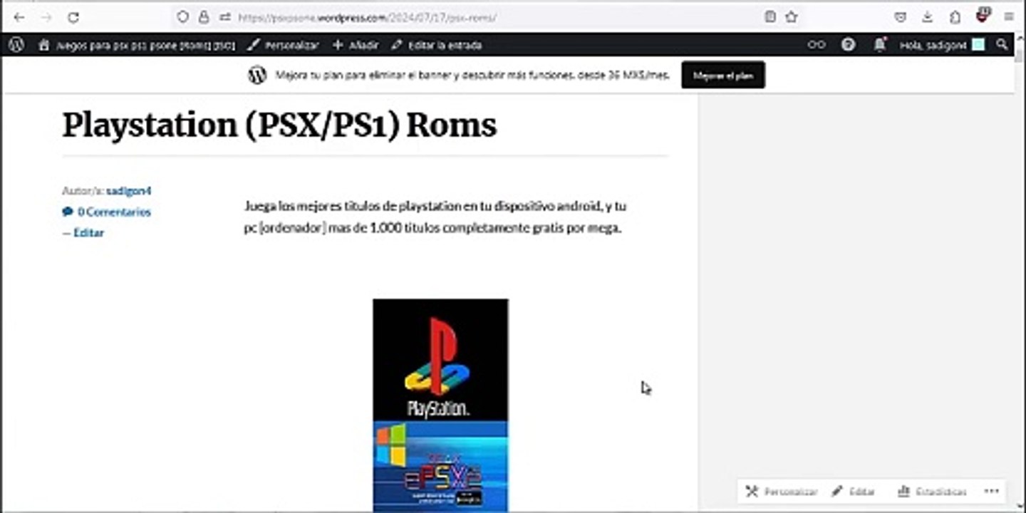 Playstation (PSX-PS1) Roms - Vídeo Dailymotion