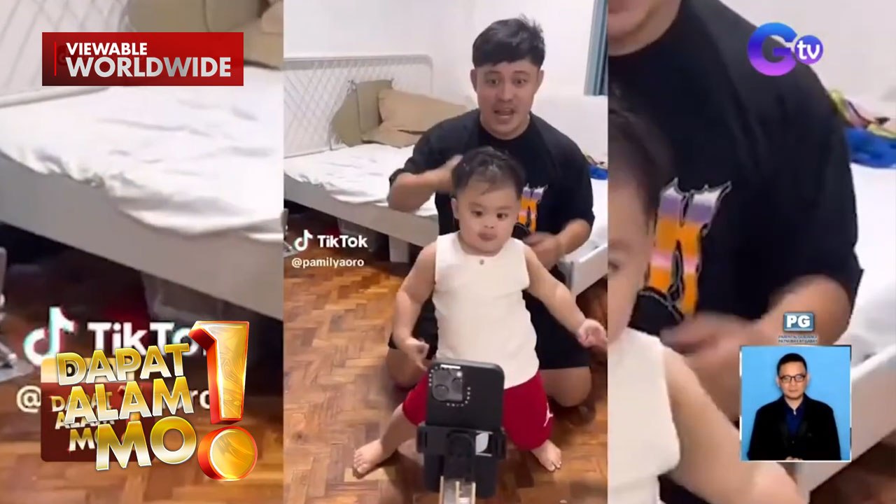 Mag-ama, todo indak sa kanilang dance moves | Dapat Alam Mo! - video Dailymotion