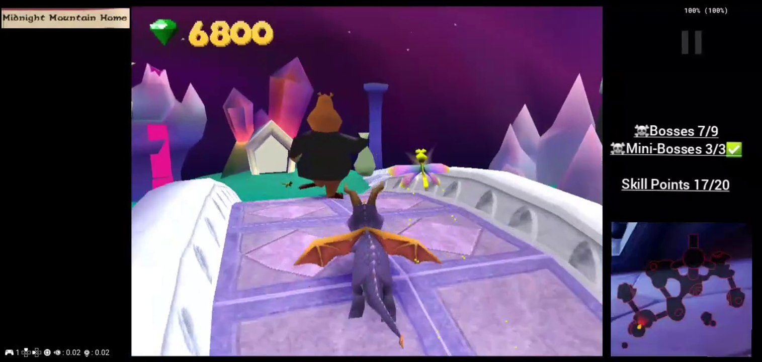 Spyro 3 Year of the Dragon PS1 Walkthrough Part 29 100% - video Dailymotion