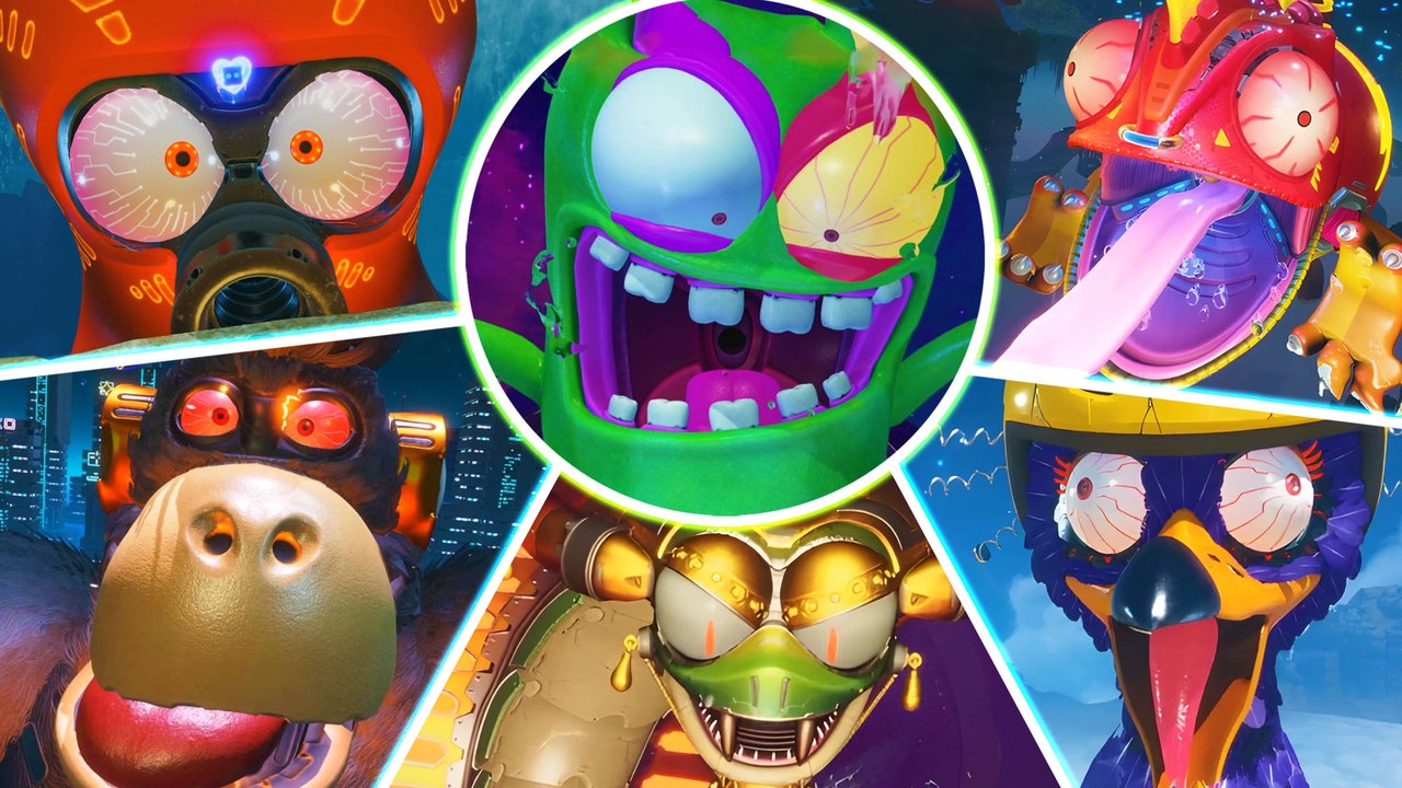 Astro Bot All Bosses (PS5) [ NO DAMAGE ] All Main Bosses - video ...