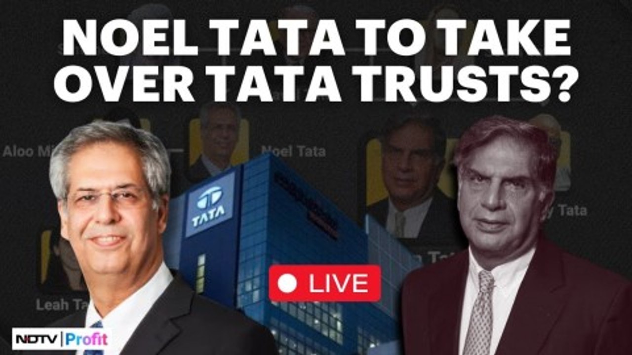Tata Succession Plan LIVE I Who Will Succeed Ratan Tata? I Noel Tata ...