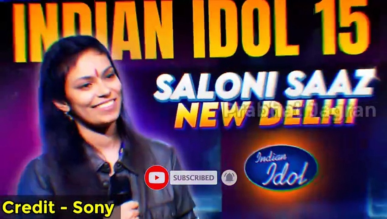 Indian Idol 15 Audition Promo Saloni Saaz Saloni Saaz Audition Promo ...
