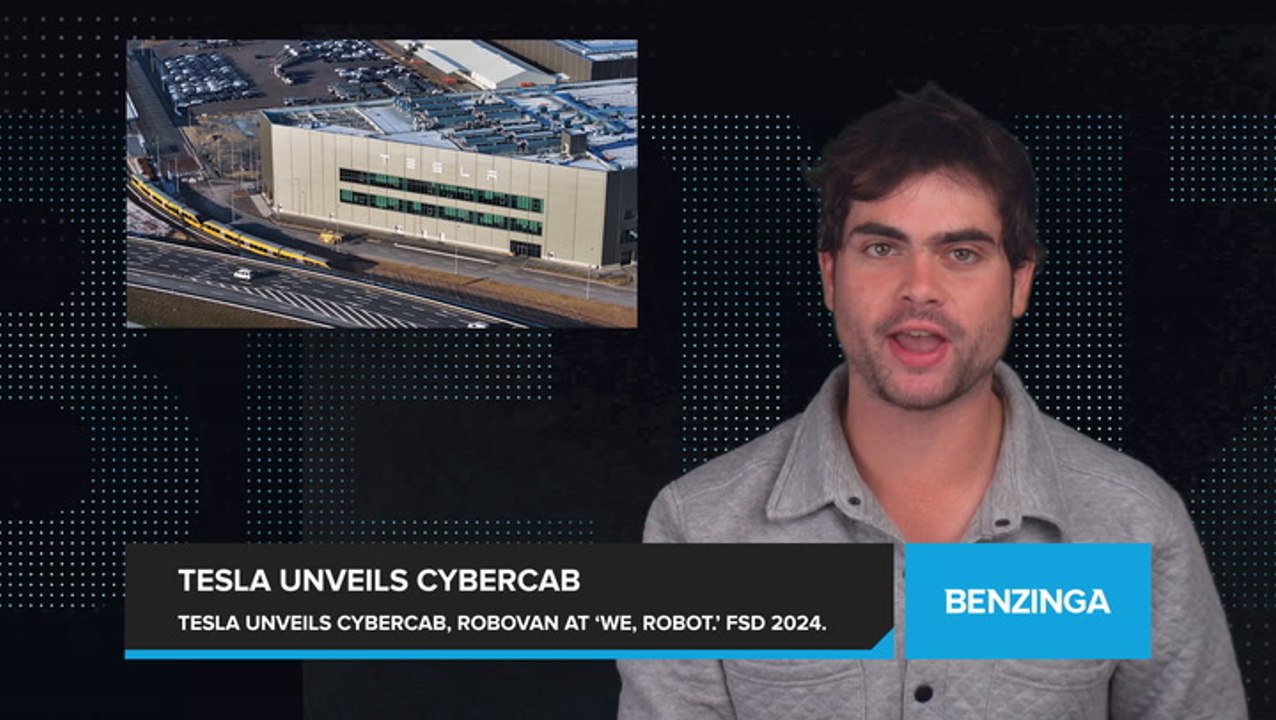 Tesla Unveils Cybercab Robotaxi - With Surprise Robovan - at ‘We, Robot ...