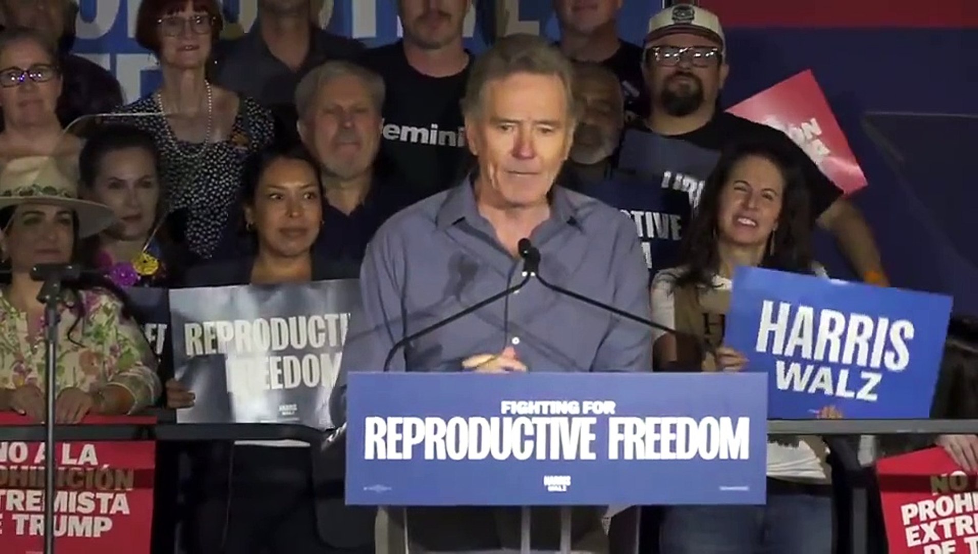 ?Breaking Bad? actor Bryan Cranston endorses Kamala Harris and Tim Walz ...