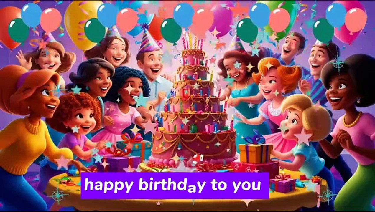Happy Birthday Song for Kids | Fun Birthday Party Song | Sing Along ...