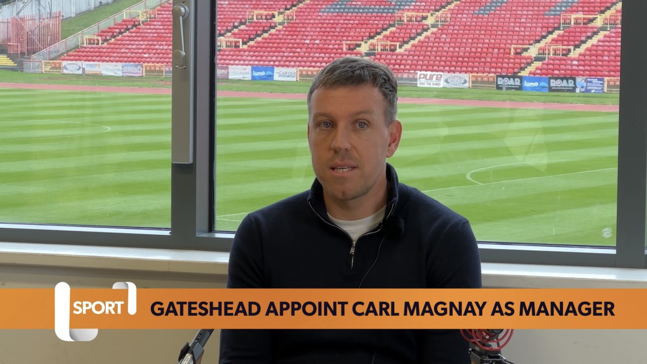 Gateshead appoint Carl Magnay as new Manager - video Dailymotion