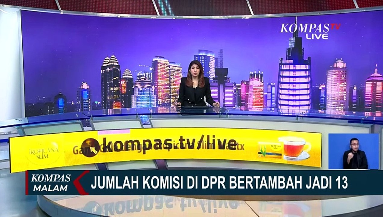 Resmi! DPR Sahkan 13 Komisi dan Badan Aspirasi Masyarakat - Video Dailymotion