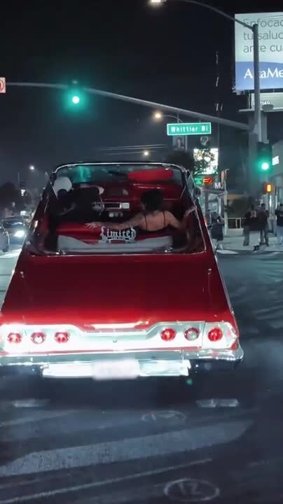 Woman Almost Falls Out of Car When Driver Attempts to Hop Vehicle ...