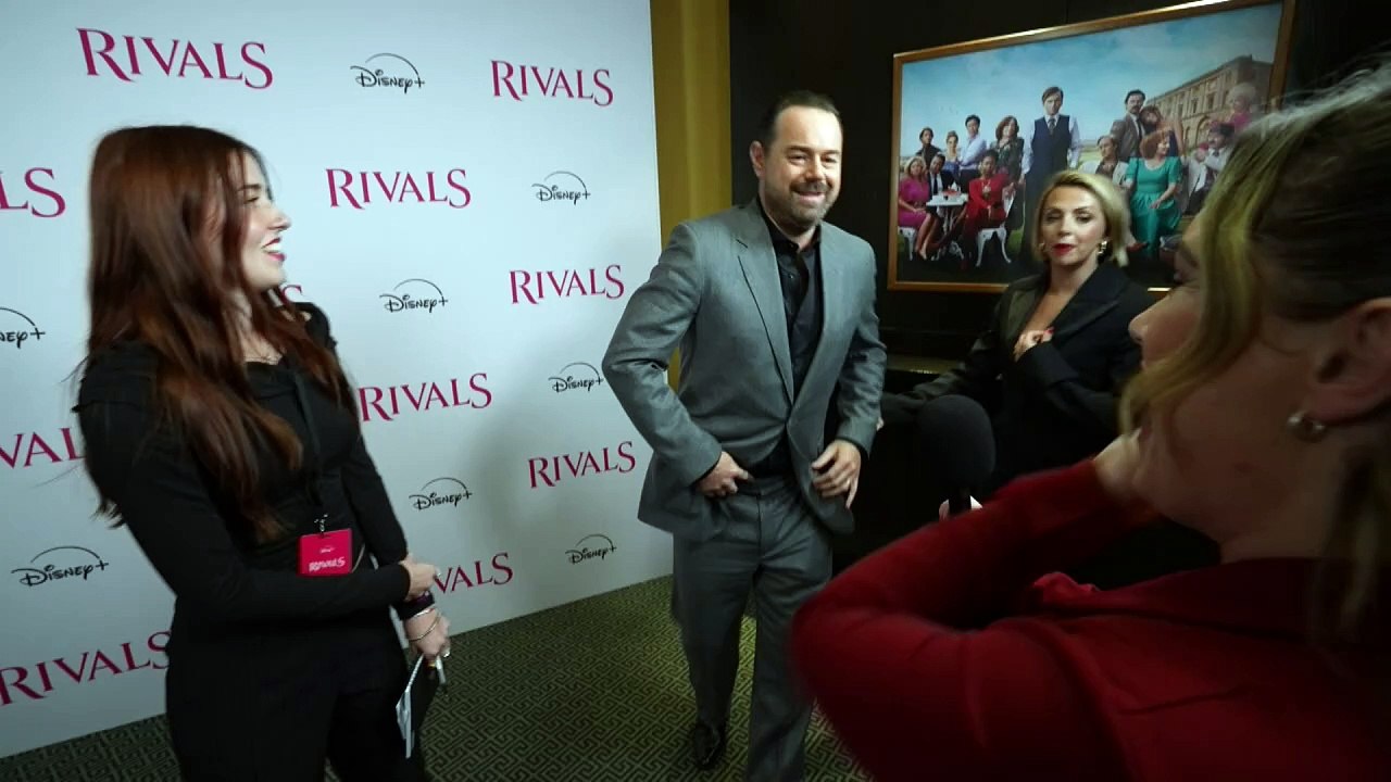 Danny Dyer & Lisa McGrillis talk RIVALS bingewatch session! - video ...
