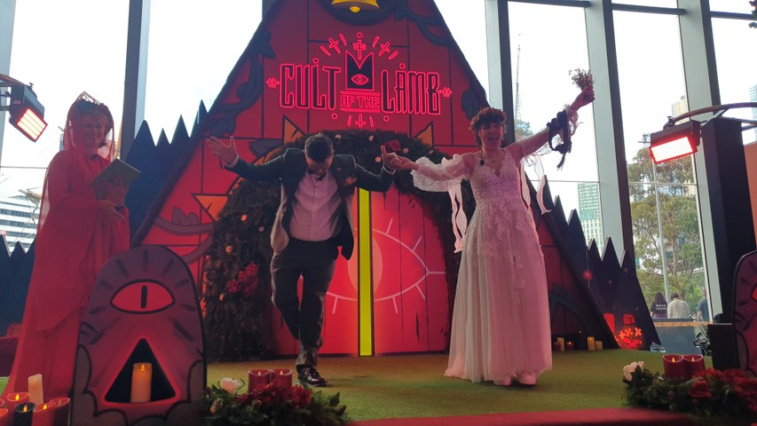 Cute meets cult: Couples marry in video game-themed wedding | The ...