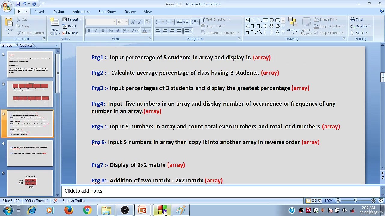 Learn Programming Technique C to Master Skills - Fourth Program of Array - video Dailymotion
