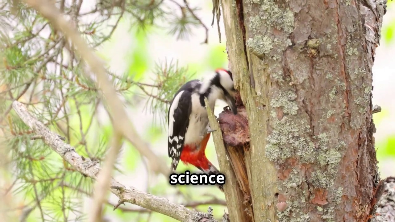 How Woodpeckers Avoid Brain Damage: The Science Behind Their Pecking ...