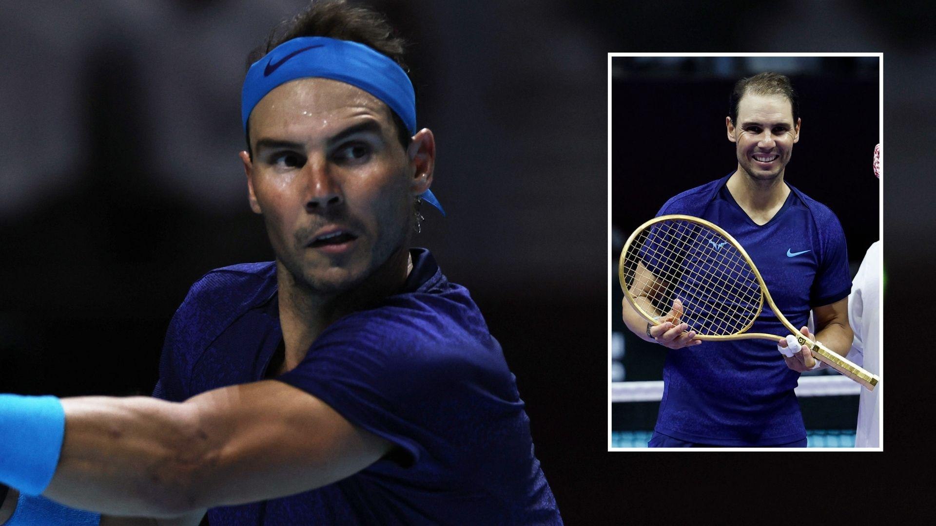 Revealed: The Value of the Gold Racket Gifted to Rafa Nadal | beIN SPORTS